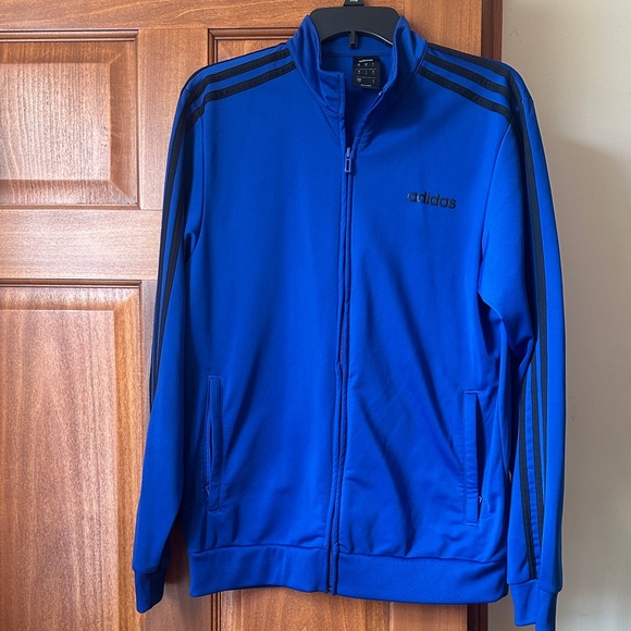 adidas | Jackets & Coats | Adidas Mens Royal Blue Track Jacket | Poshmark